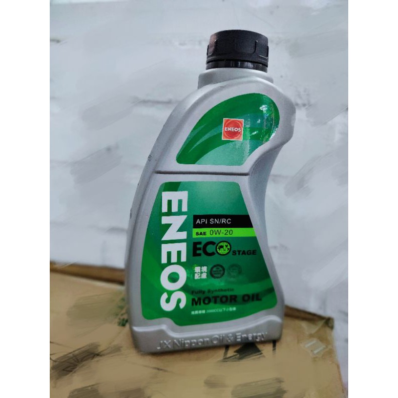 引能仕 ENEOS ECO STAGE OIL 0W20 新日本石油 機油 豐田油電 公司貨 | 蝦皮購物