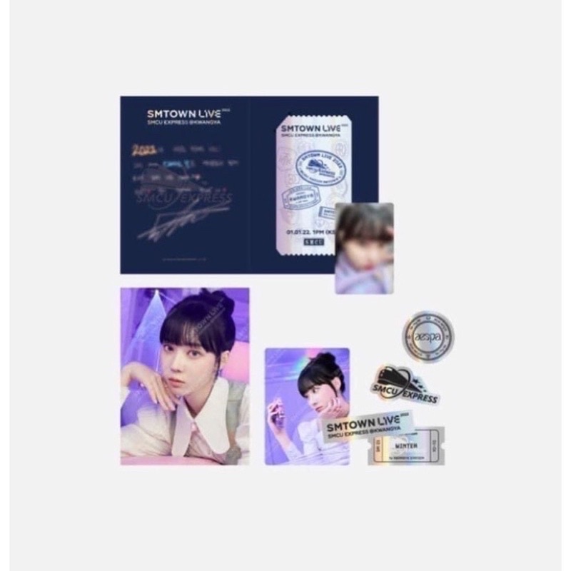 AESPA SMCU AR set Winter ar卡 小卡 ar組 | 蝦皮購物