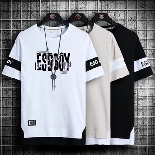 （多款可選）夏季新款男士潮牌短袖男短T 國潮寬鬆短袖上衣 大學短T T恤 短T男（BY888）【壹號站】 | 蝦皮購物