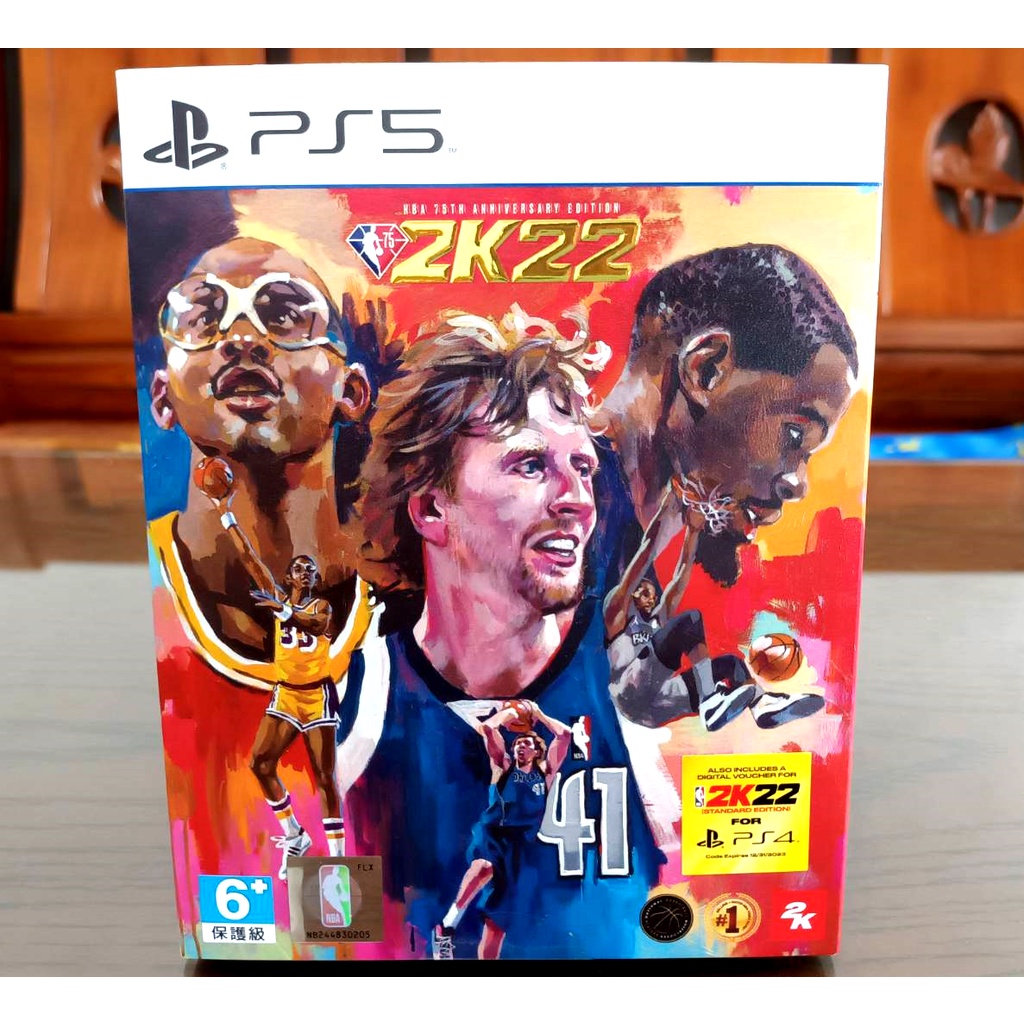 【全新現貨】PS5 NBA 2K22 75週年紀念版 75周年紀念版 傳奇版 美國職業籃球 下單馬上寄 | 蝦皮購物