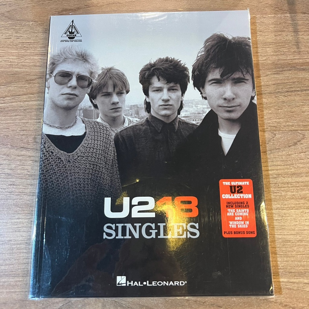 U2 18 SINGLES 吉他樂譜 | 蝦皮購物