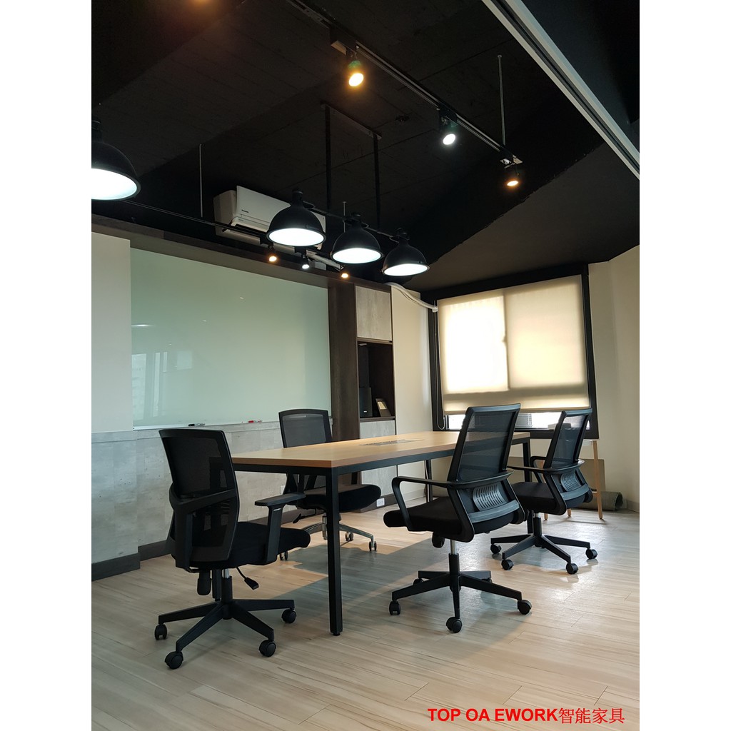 【TOP OA】TY-DT00【4*4方型腳】科技款會議桌/LOFT工業風會議桌/鋼構會議桌/工業風餐桌/OA | 蝦皮購物