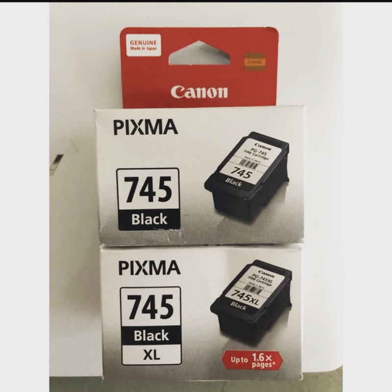 CANON PG-745XL / 745Black墨水匣(可面交-三和國中捷運站） | 蝦皮購物