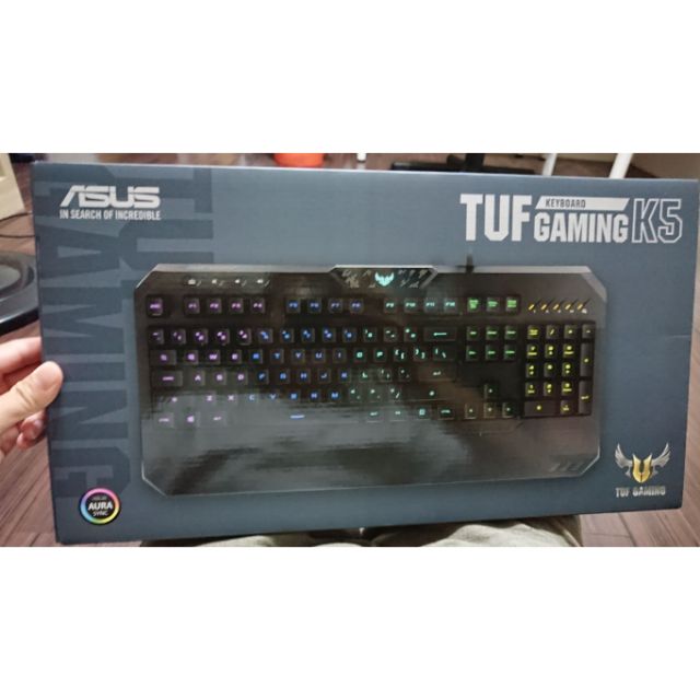 ASUS TUF Gaming K5 RGB鍵盤 | 蝦皮購物