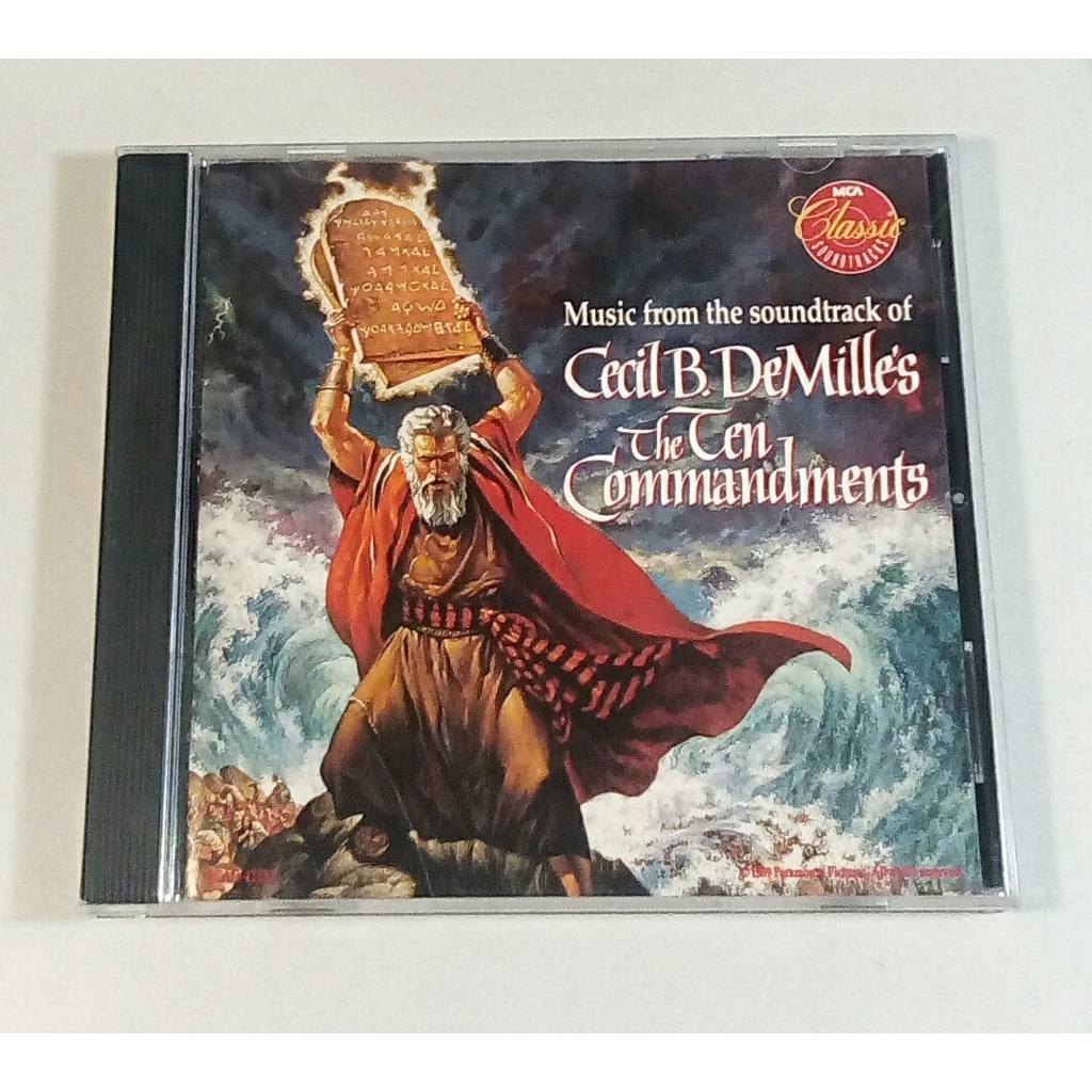 原聲帶-十誡(The Ten Commandments)- Elmer Bernstein,美版(64) | 蝦皮購物