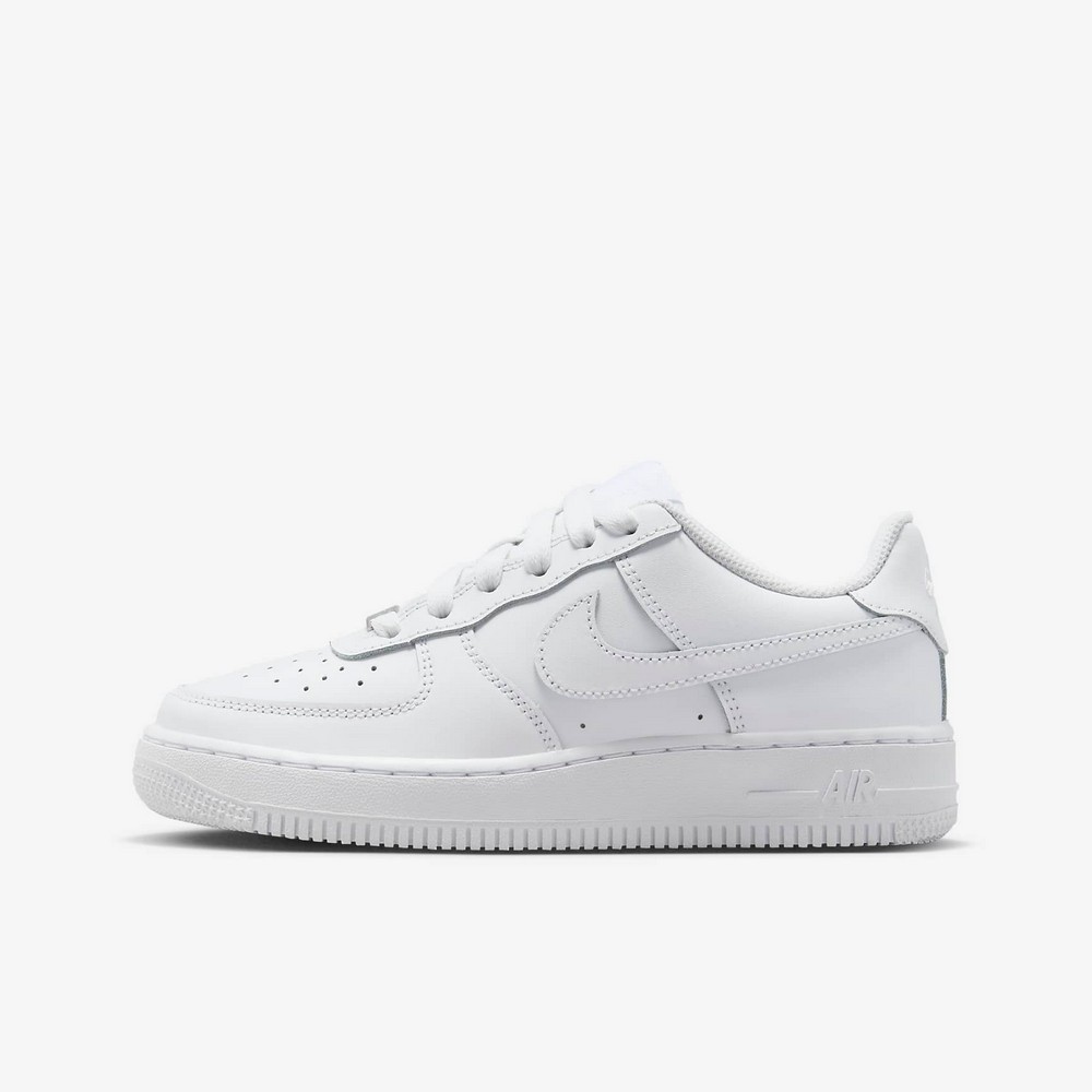 NIKE 休閒鞋 AIR FORCE 1 LE (GS) 中大童 FV5951111 全白 現貨 廠商直送 | 蝦皮購物