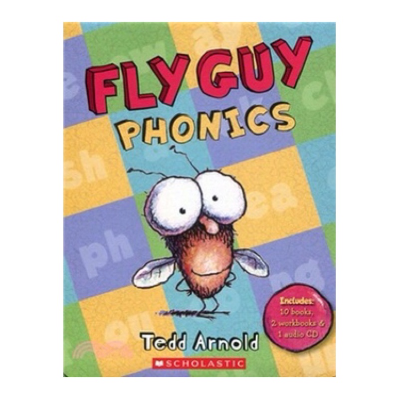 【售】全新 Fly Guy Phonics Boxed Set (12 books + 1 CD) | 蝦皮購物