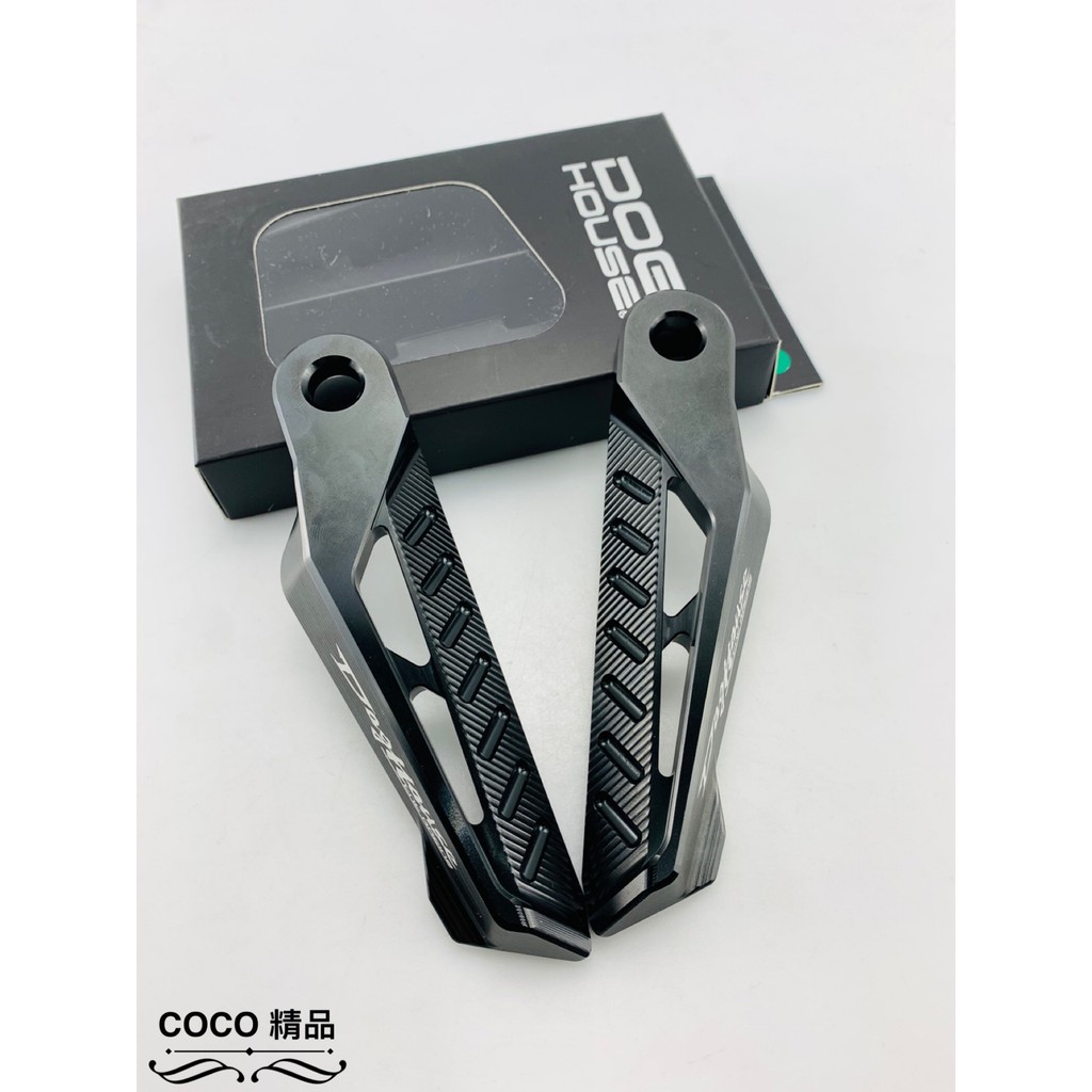 COCO機車精品 惡搞手工廠 CNC 鋁合金 飛炫踏板 腳踏板 適用車種 SMAX FORCE 勁戰 黑 | 蝦皮購物