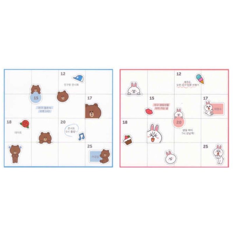 《現貨》Line Friends 貼紙 | 蝦皮購物