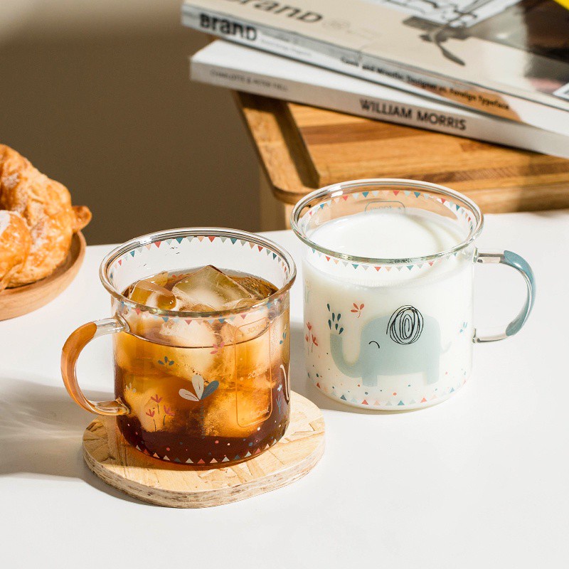 CYBIL HOME 玻璃杯 咖啡杯 燕麥杯 牛奶杯 玻璃馬克杯 星巴克馬克杯 梅森杯 早餐杯 耐熱玻璃杯 玻璃咖啡杯 | 蝦皮購物