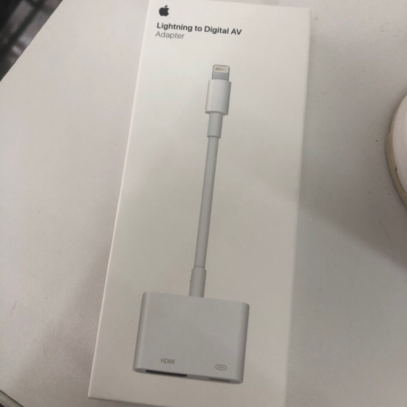 (apple)現貨供應中～apple Lightning Digital AV Adapter原廠 HDMI 轉接器 | 蝦皮購物