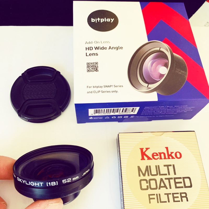 Bitplay HD二代廣角鏡轉52mm濾鏡環含保護蓋送BZR轉接環（i7、i8、XR適用） | 蝦皮購物