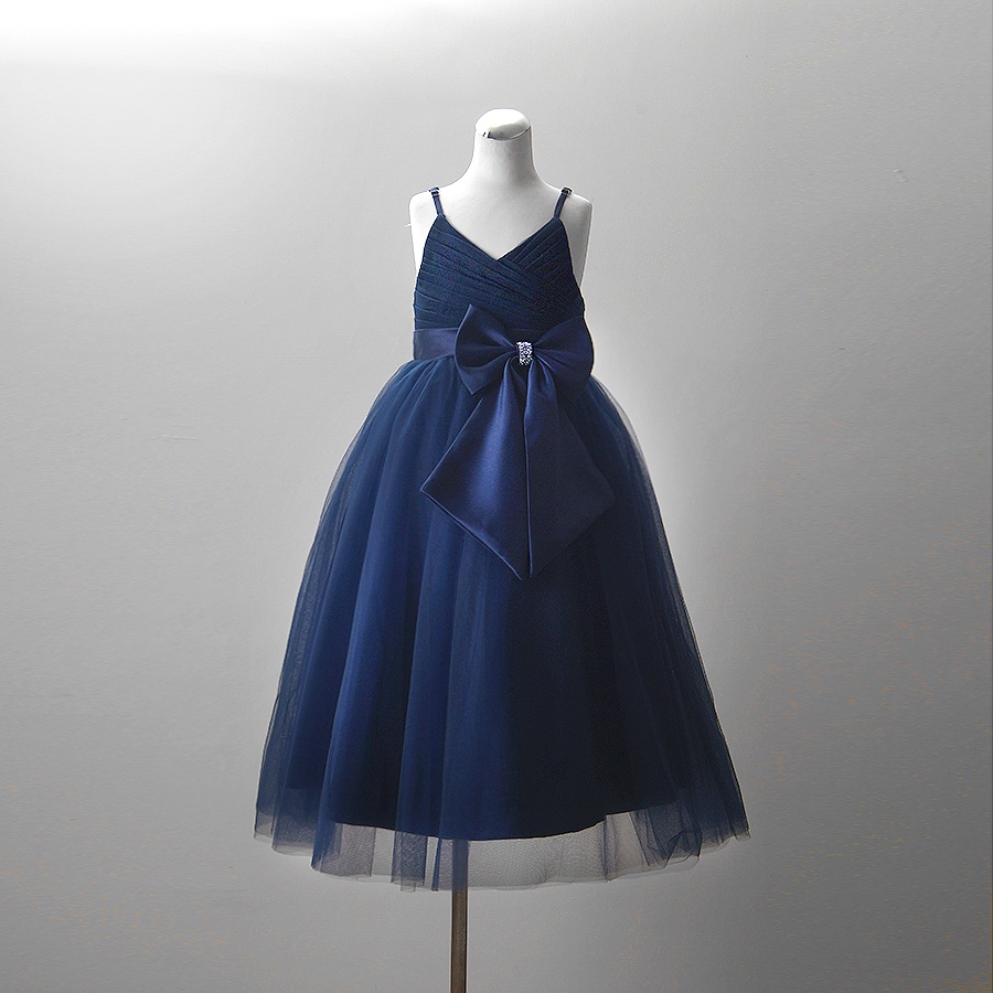 【全套整燙】【全館台灣現貨】粉紅深藍G1052女孩禮服大童小禮服/音樂會禮服/公主禮服小花童服/女花童禮服/畢業禮 | 蝦皮購物