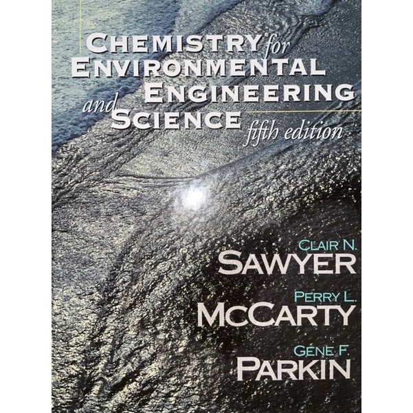 Chemistry Environmental Engineering Science-fifth edition | 蝦皮購物
