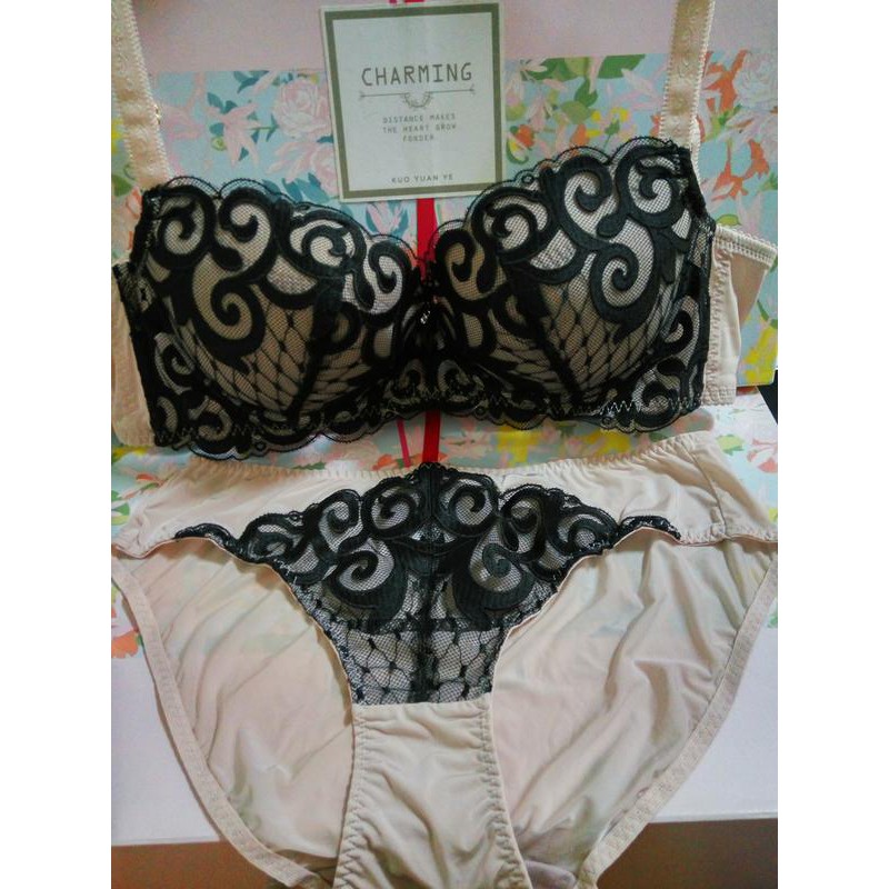 【華歌爾轉售】QB4314C古典美80B=36B/80C=36C單內衣( BL黑) | 蝦皮購物