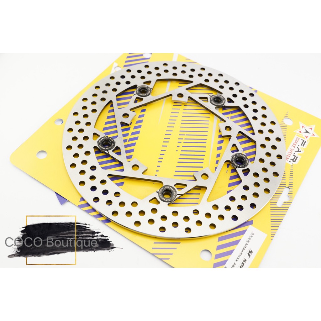 COCO機車精品 FAR SF 半浮動 浮動碟盤 適用 SMAX FORCE (ABS) 規格 267MM | 蝦皮購物
