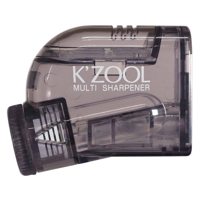 日本KUTSUWA STAD KZOOL 攜帶型五段式削鉛筆機 日本製 削筆器 筆芯長度調整 | 蝦皮購物
