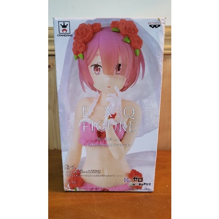 【硬硬的公仔專賣－只賣正版公仔】代理版 EXQ Re:從零開始的異世界生活 婚紗 雷姆 A款 | 蝦皮購物