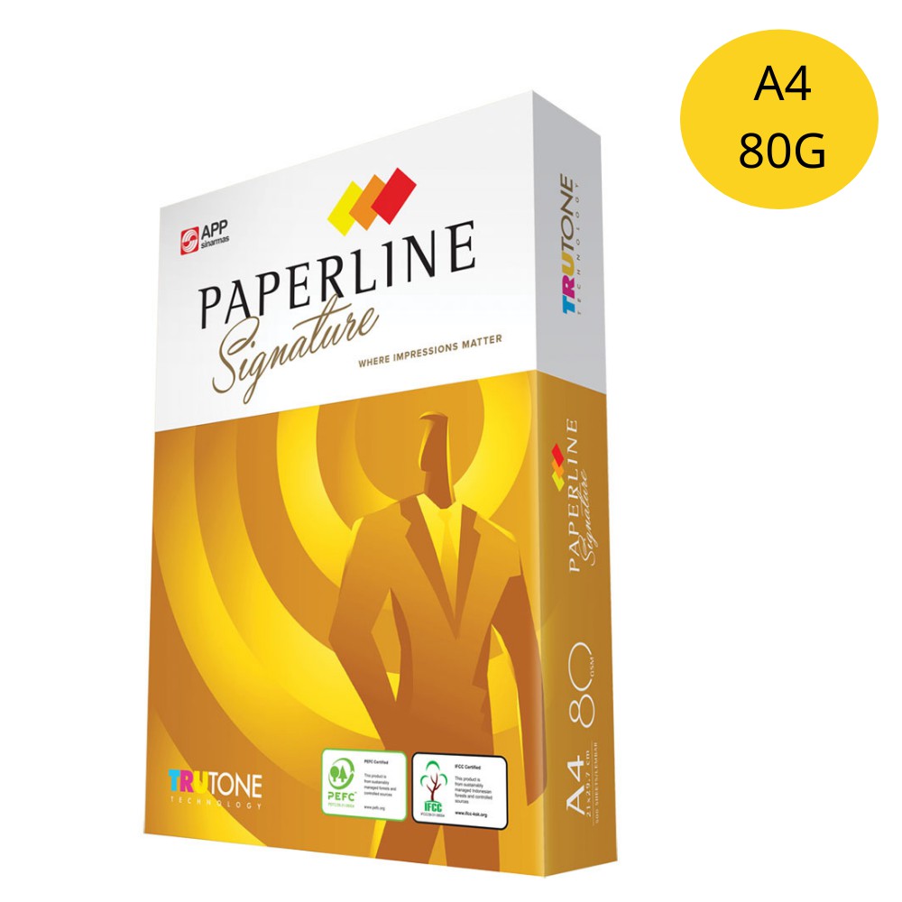 Paperline Signature頂級多功能影印紙 A4 80磅(5包/箱) | 蝦皮購物