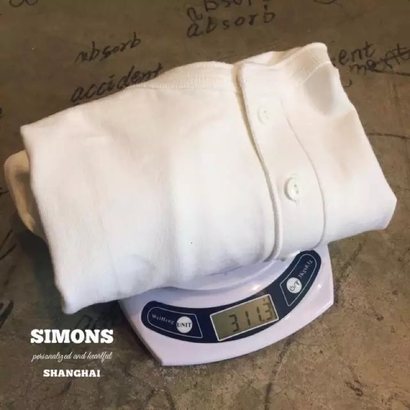 重磅亨利領短袖最重磅9.8oz【我只賣不透的白T】280g硬漢TEE小領口 重磅 無縫筒織 亨利領 短袖T恤不透 | 蝦皮購物