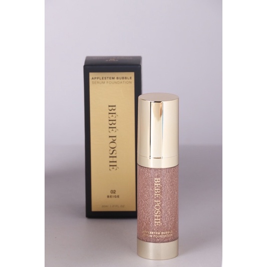 【BEBE POSHE 奢華寶貝】女人我最大-超能微米晶球原生精華 粉底液*小凱老師推薦*保養遮瑕一瓶搞定*保證公司貨 | 蝦皮購物