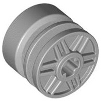 LEGO 4490127 55982 淺灰色 18mm D. x 14mm 十字孔 輪框 | 蝦皮購物