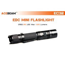 ''電筒魔'' ACEBEAM小直 EC32 XP-L燈珠 1200流明強光手電 | 蝦皮購物