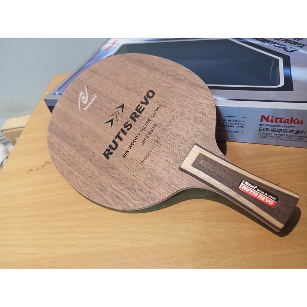 『良心桌球小舖』(現貨秒出)Nittaku Rutis Revo(2017最新底板RUTIS升級) | 蝦皮購物