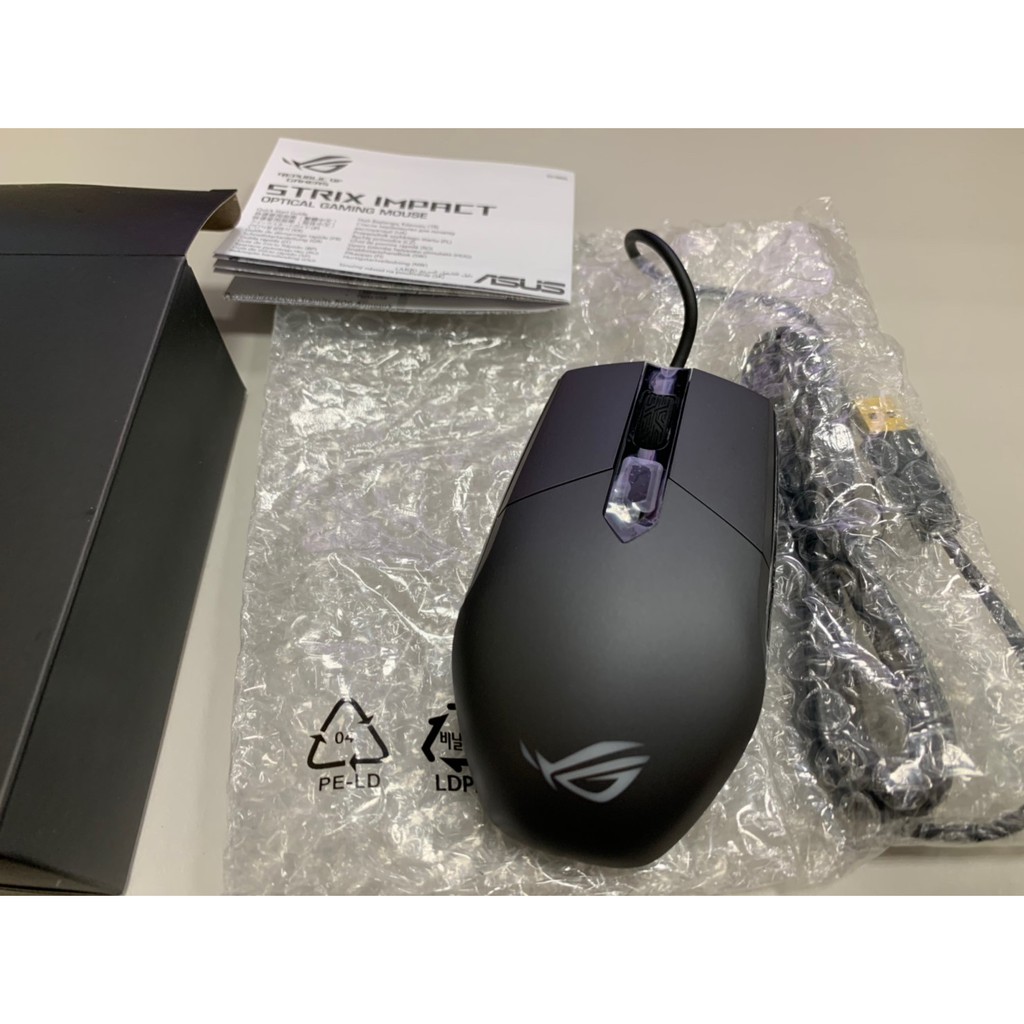 華碩 STRIX IMPACT RGB 電競滑鼠 | 蝦皮購物