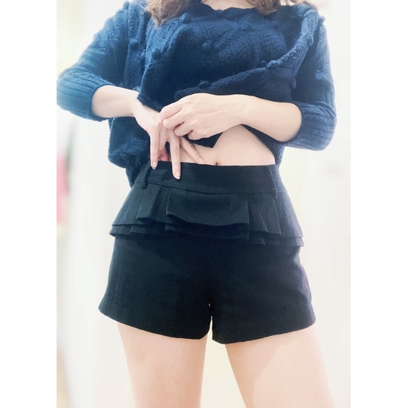 #二手衣#台灣設計師品牌HERAYA毛料短褲 | 蝦皮購物