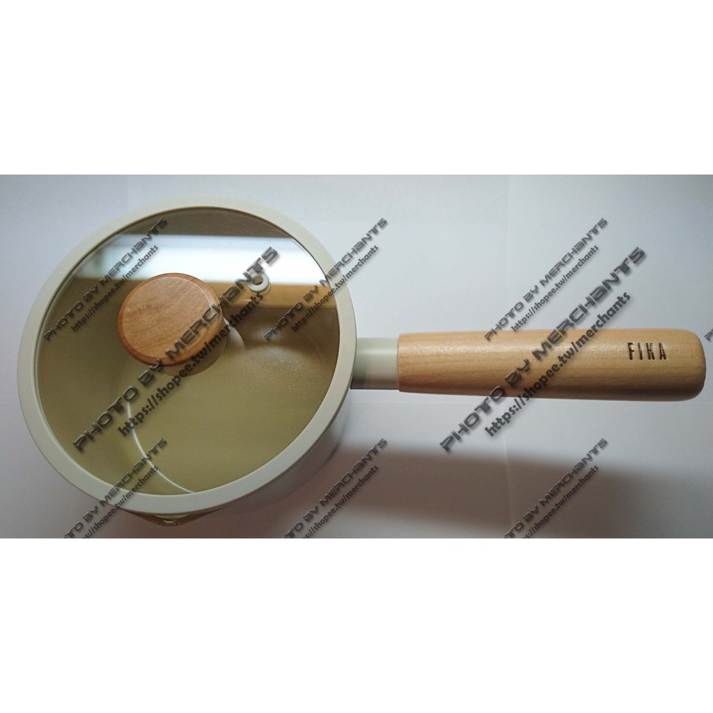 【全新現貨】《韓國 Neoflam》Fika IH 16cm 不沾 珐瑯鍋 白色 北歐風 牛奶鍋 泡麵鍋 16cm（含蓋 | 蝦皮購物