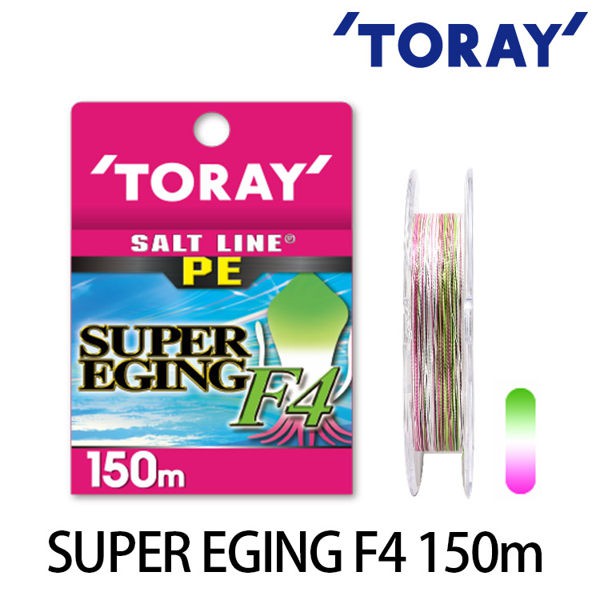 TORAY SUPER EGING F4 150m PE母線 [漁拓釣具] [PE線] | 蝦皮購物