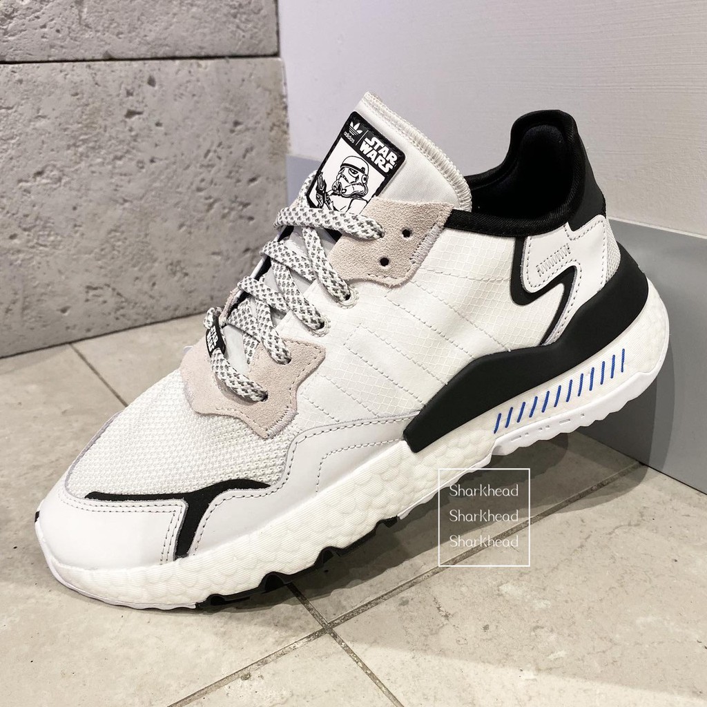 【Sharkhead】現貨 Adidas Star Wars Nite Jogger 星際大戰 愛迪達 白 FW2287 | 蝦皮購物