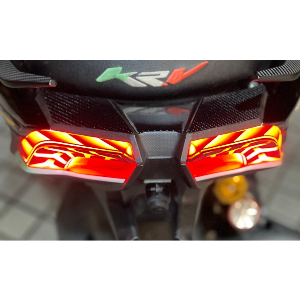 【任三件送貼膜液】KYMCO KRV180 造型尾燈膜 KRV 尾燈貼 KRV 貼膜 KRV 機車貼紙 KRV 保護貼 | 蝦皮購物