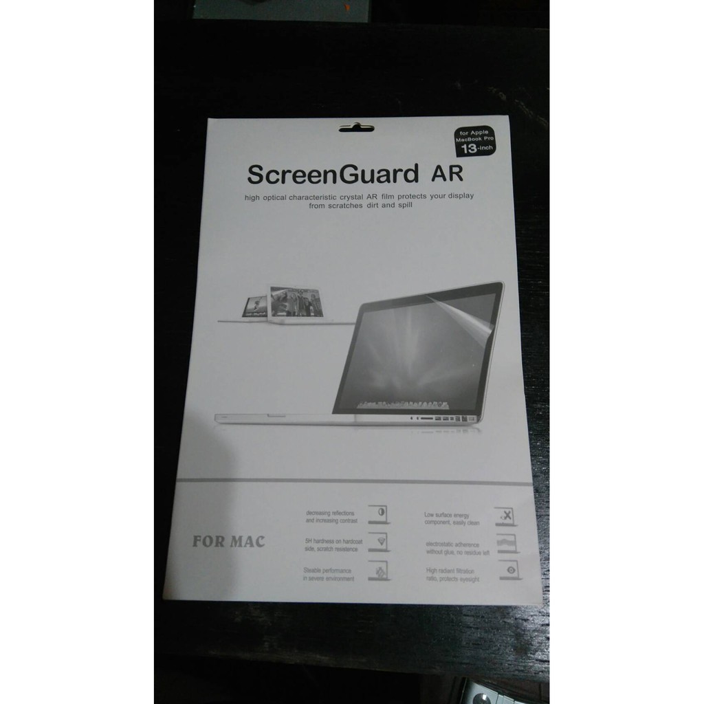 ScreenGuard AR for MAC(全新) + 保護殼 For MAC Pro 13吋(二手) | 蝦皮購物