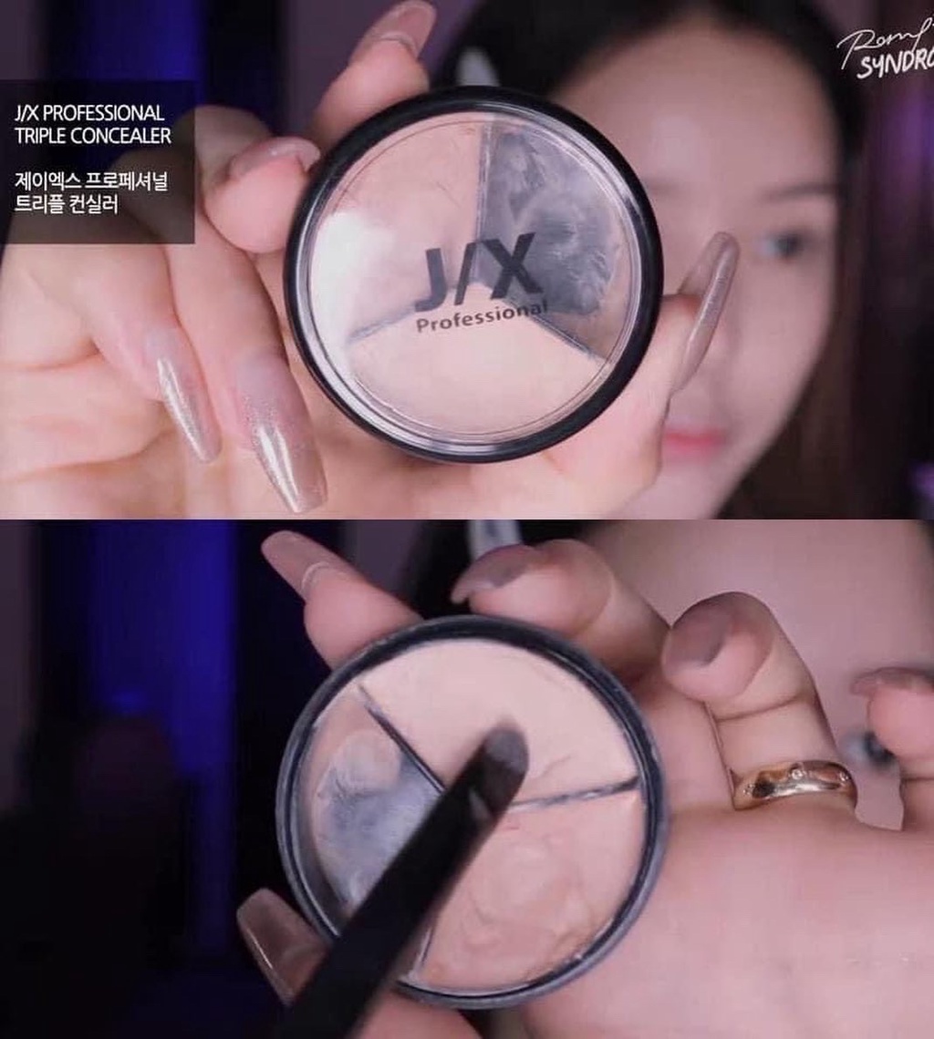 現貨 韓國正品 JIX professional 三色遮瑕盤 遮瑕膏 pony推薦 JX J/X 遮瑕 | 蝦皮購物