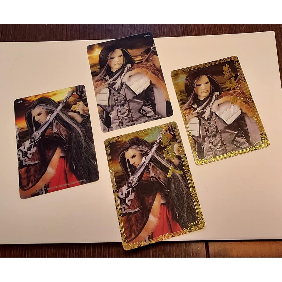 霹靂布袋戲 收集卡 透明卡 特殊卡 聖戟神嘆 燕歸人 四張不分售 | 蝦皮購物