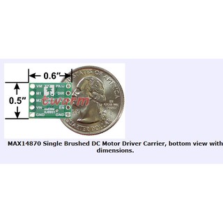 TW17348 / MAX14870 Single Brushed DC Motor Driver Carrier | 蝦皮購物