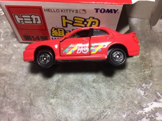 Tomica subaru hello kitty 組立 | 蝦皮購物