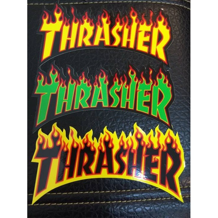 Thrasher 貼紙 Stickers fire logo 貼紙 大火焰 | 蝦皮購物
