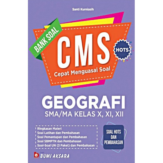 Sma/ma Kl.X Xi Xii Cms 快速掌握熱門地理問題 | 蝦皮購物