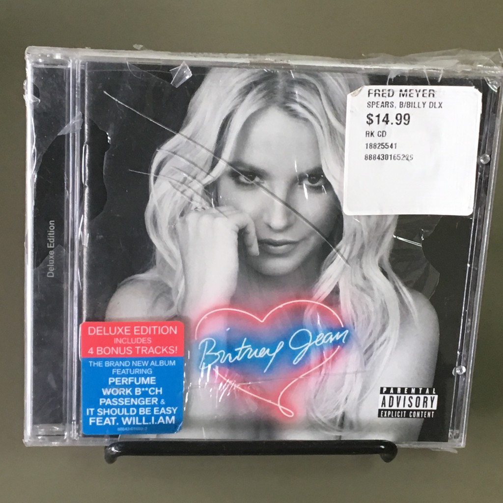 Britney Spears 布蘭妮 - Britney Jean 進口豪華版 美版專輯 | 蝦皮購物