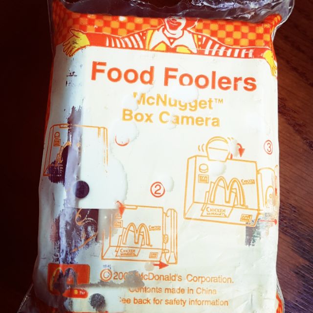 Food foolers 麥克雞塊盒 ?或玩具相機? | 蝦皮購物