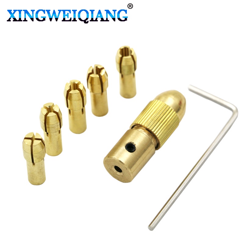 微型電鑽自緊鑽夾頭 小電鑽鑽頭夾 手電鑽小電磨多款黃銅鑽夾夾頭 | 蝦皮購物