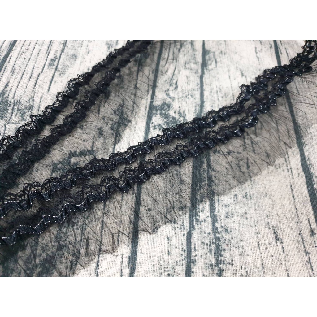 zc41 .15 刺繡網紗花邊。140x5 cm $11，有1份，不可連續，現貨 | 蝦皮購物