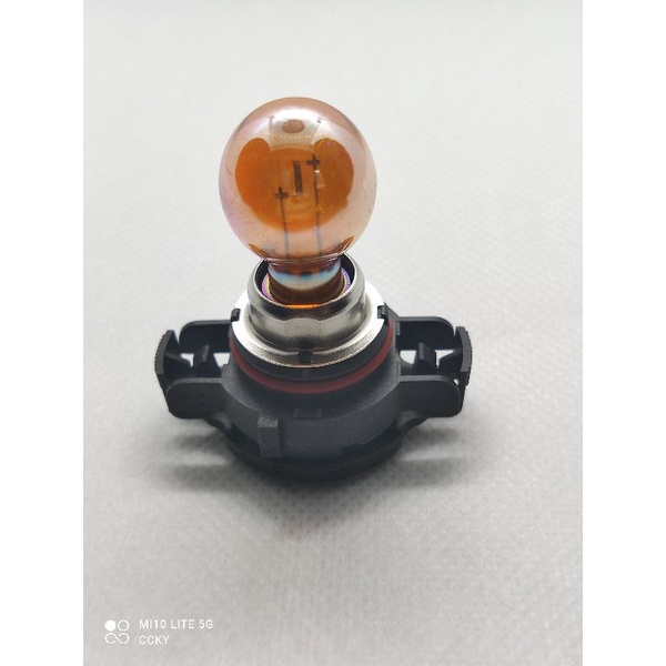 飛利浦帶座燈泡 方向燈黃色銀玻璃 PSY24WSV 歐洲車方向燈用 | 蝦皮購物