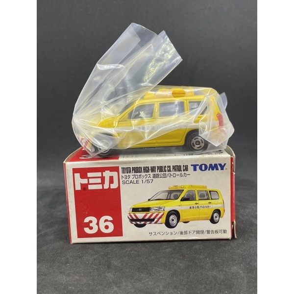 TOMY TOMICA TOYOTA PROBOX HIGH-WAYPUBLIC CO.PATROL CAR道路公團 | 蝦皮購物