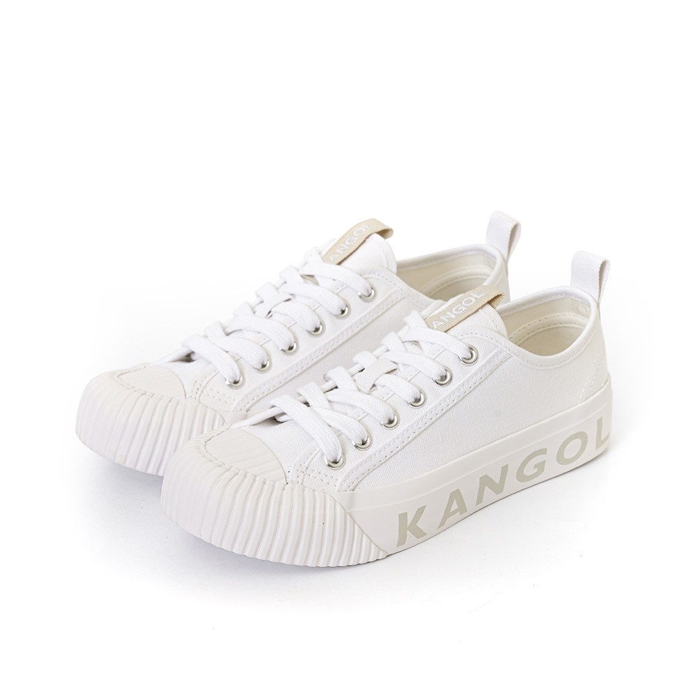 KANGOL袋鼠xKERINA妞妞-休閒繫帶餅乾鞋 小標t logot 休閒鞋 情侶鞋 帆布鞋 女鞋 ChooShop | 蝦皮購物