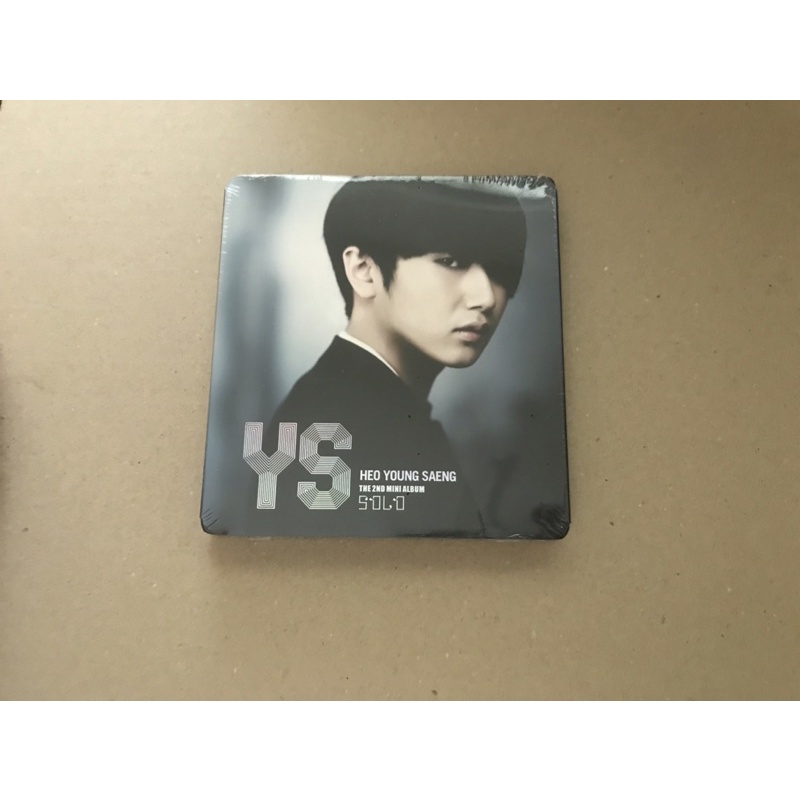 全新現貨(未拆) 許永生(SS501) SOLO ( THE 2ND MINI ALBUM ) | 蝦皮購物