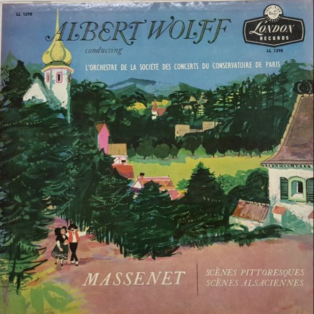 古典黑膠 ALBERT WOLFF 巴黎50年代/ 20世紀50年代倫敦FFrr EP單音 | 蝦皮購物